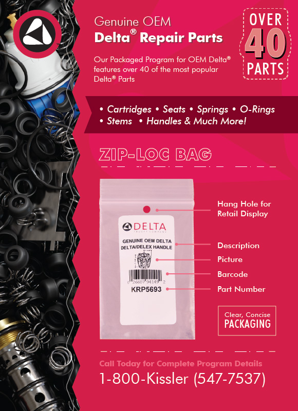 Now Available : Delta OEM Repair Parts