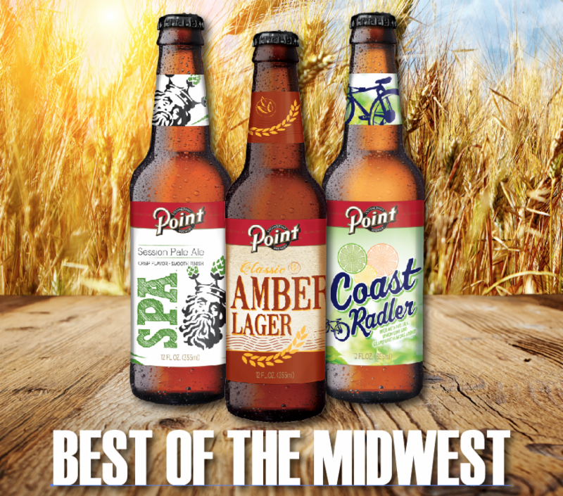 Stevens Point Brewery Beers -- Best of the Midwest!