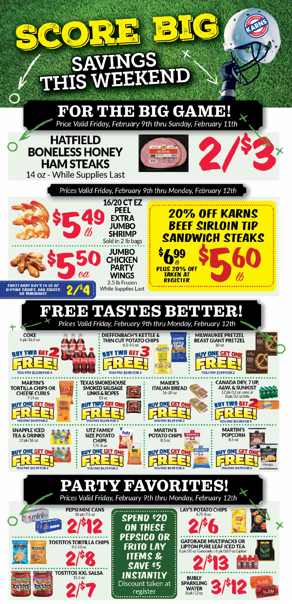 Get Ready For Game Day & Save!