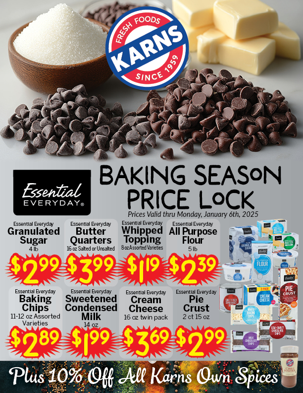 It's Baking Season At Karns!