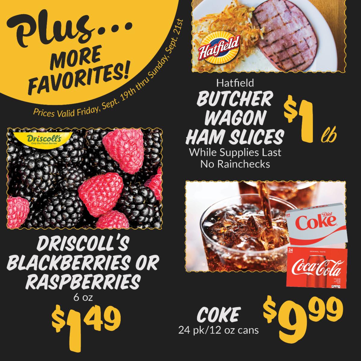 $1 lb Chicken Wings & Ham Slices - This Weekend Only!