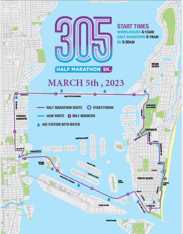 Traffic Impact: 305 Half Marathon & 5K - Sunday, March 4