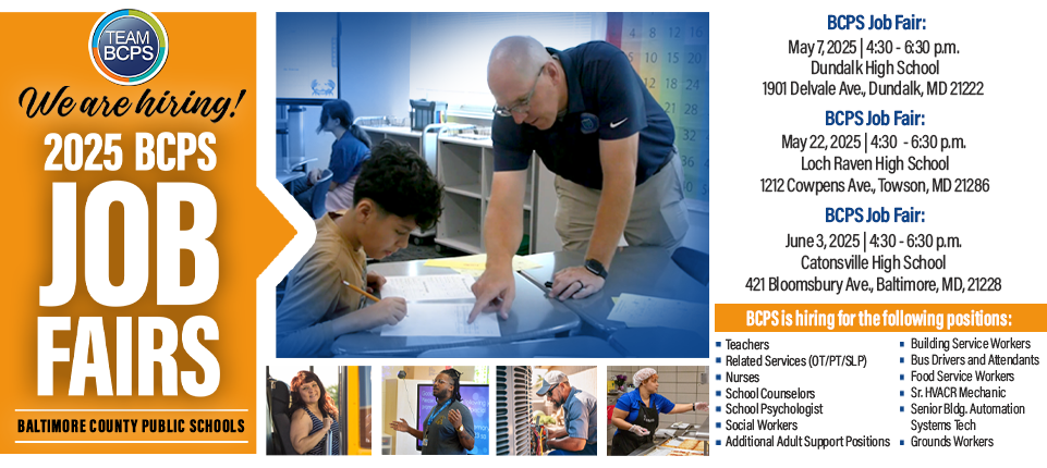 BCPS Staff Bulletin -- A salute to some of the unsung heroes of Team BCPS!