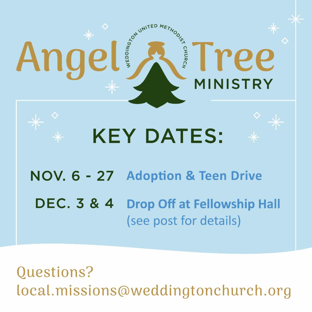 Weddington UMC Ministry Updates!