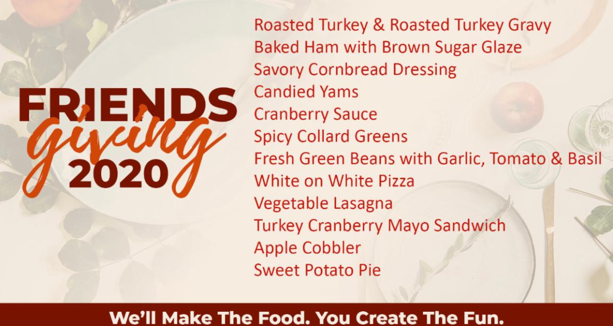 Join Us for Thanksgiving Dinner on Tuesday and Study Break on Thursday