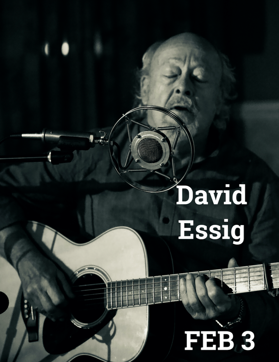 David Essig Comes To Courtenay FEB 3rd