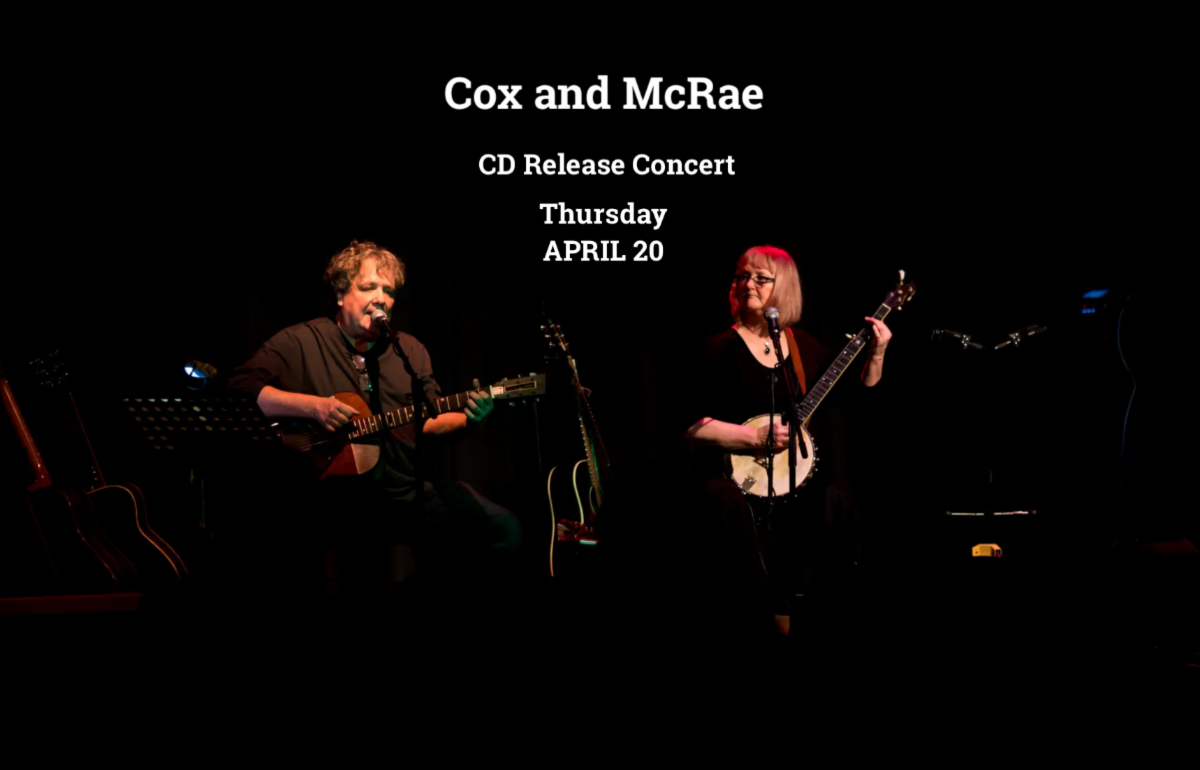 Doug Cox & Linda McRae Courtenay CD Release Concerts in BC