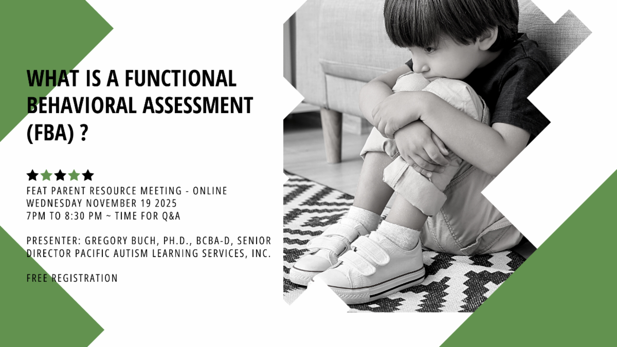 Functional Behavioral Assessment (FBA)