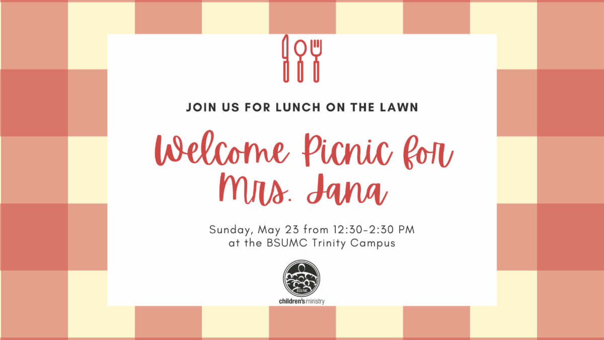 Fall Volunteer Engagement & Welcome Mrs. Jana Picnic TOMORROW!