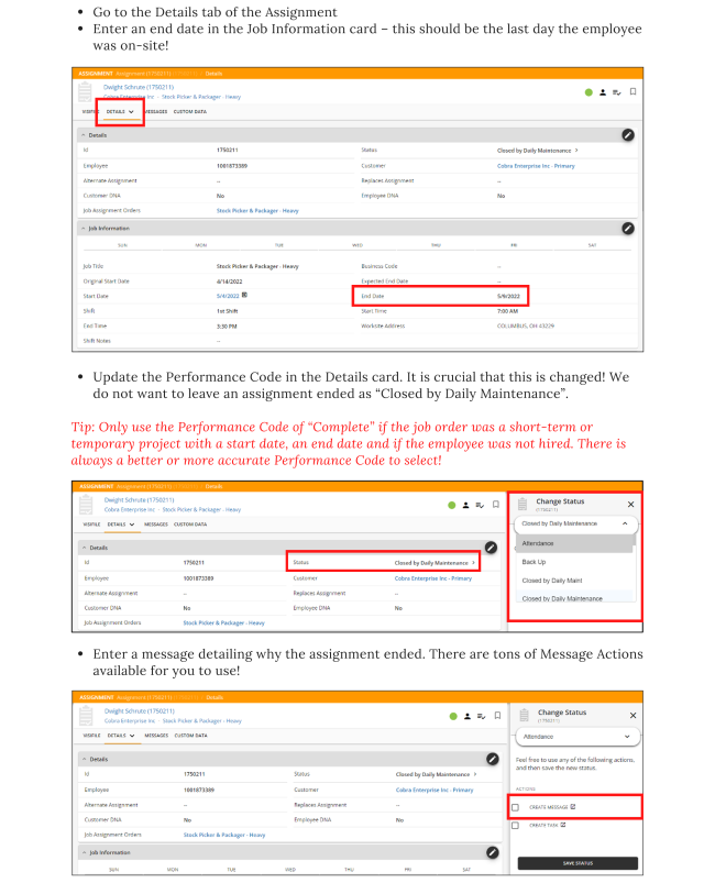 Weekly Tip: Importance of Performance Codes