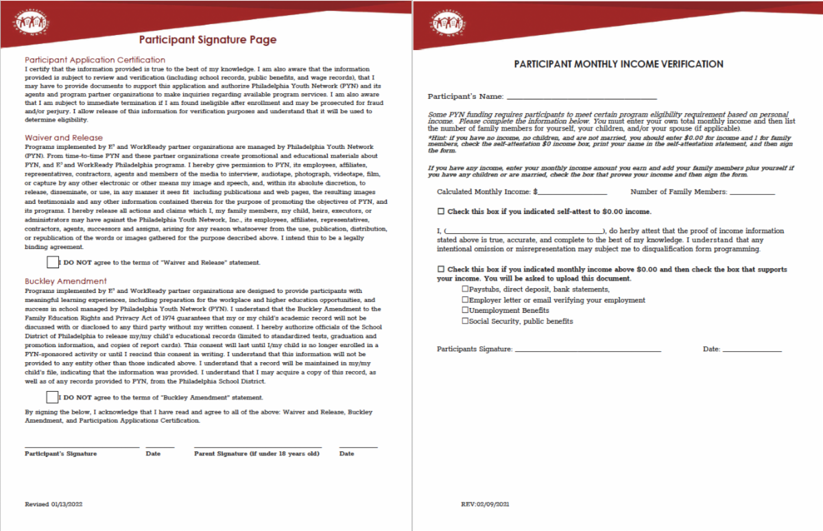 Important Information re: Your WorkReady Application