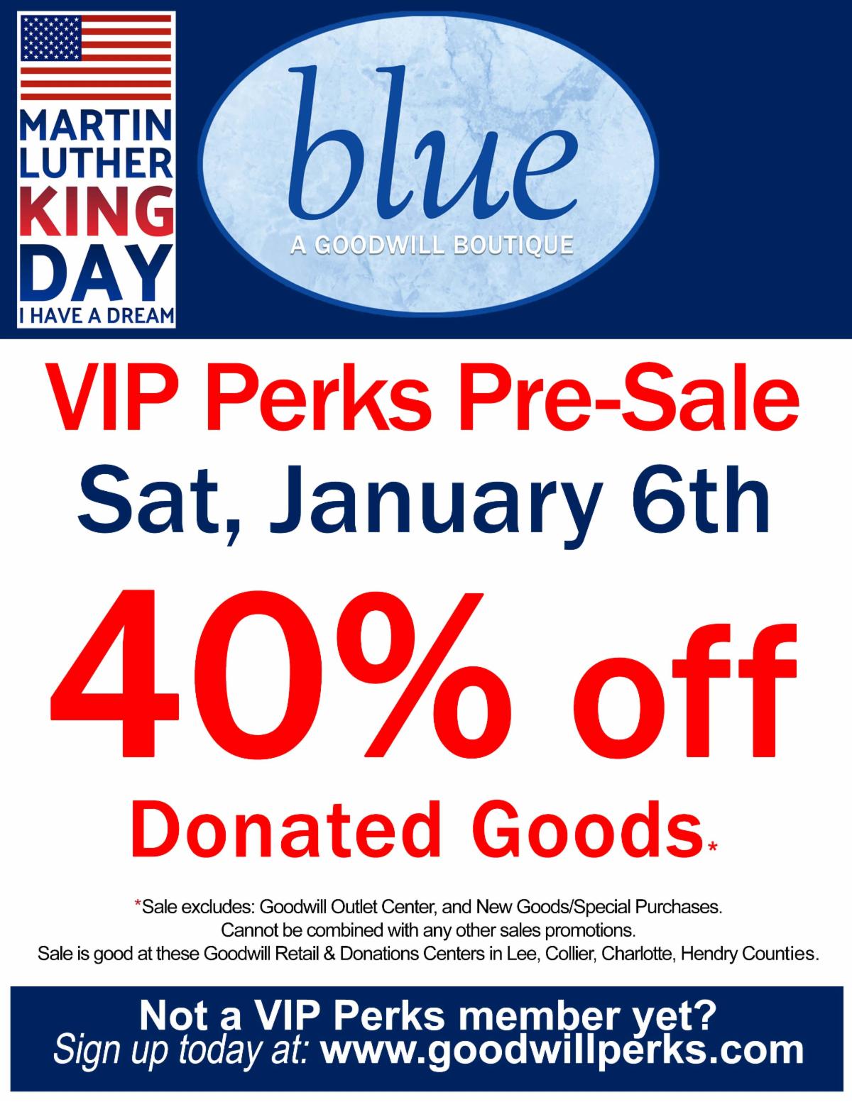 January VIP PERK Sale