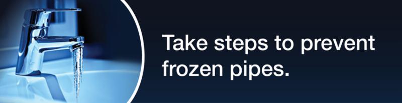 Freeze Warning Instructions from Milton Frank Plumbing