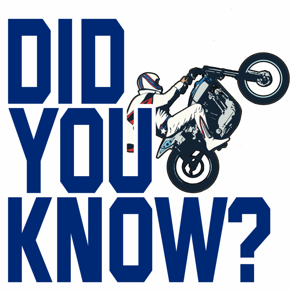 The latest in Evel Knievel merch and stunt cycle news!