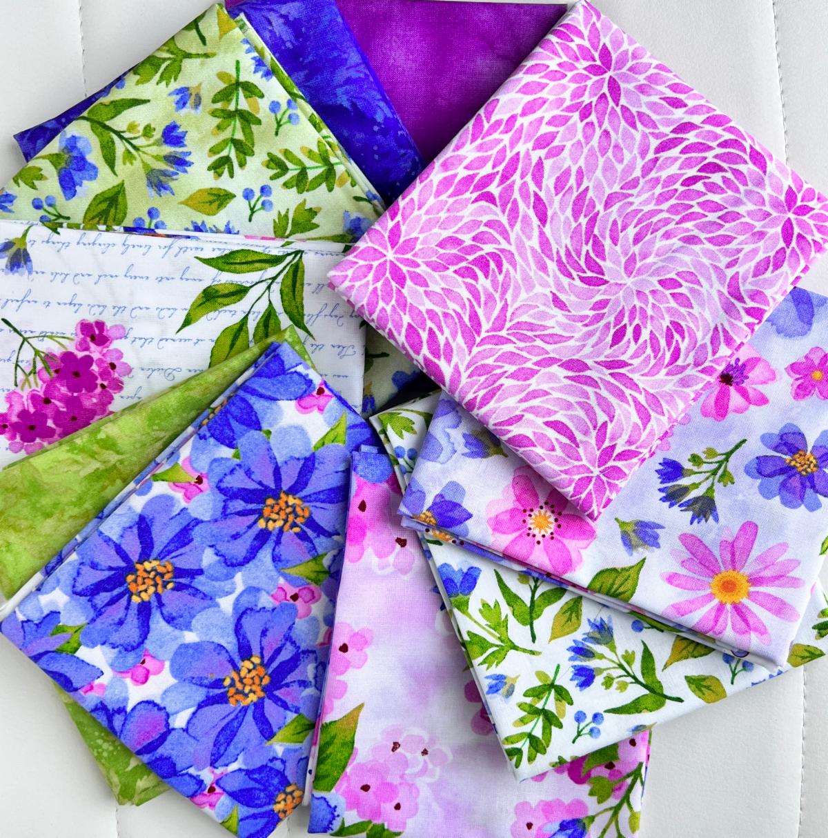 LAST CHANCE-'Spring Flowers'- MYSTERY QUILT ALONG