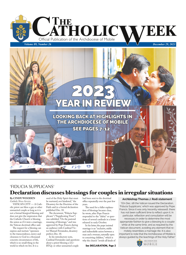 The Catholic Week Digest