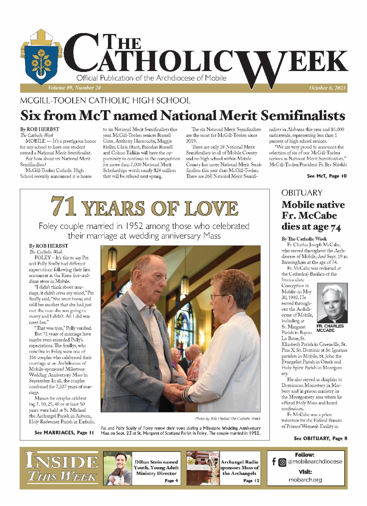 The Catholic Week Digest