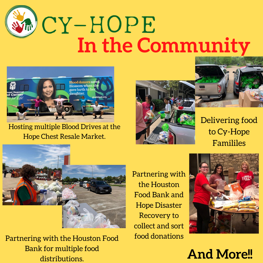 What's New at Cy-Hope - April 2020 - Special Edition Newsletter 2