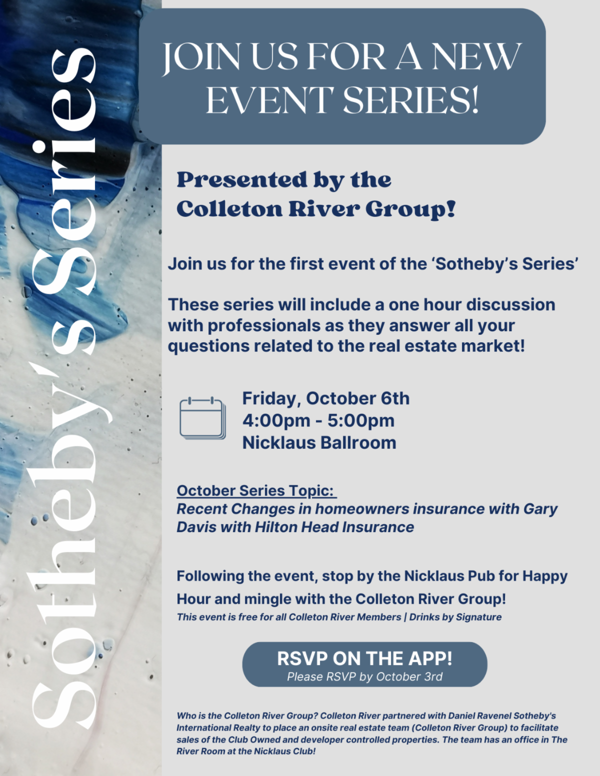 Colleton River Group - September 1, 2023