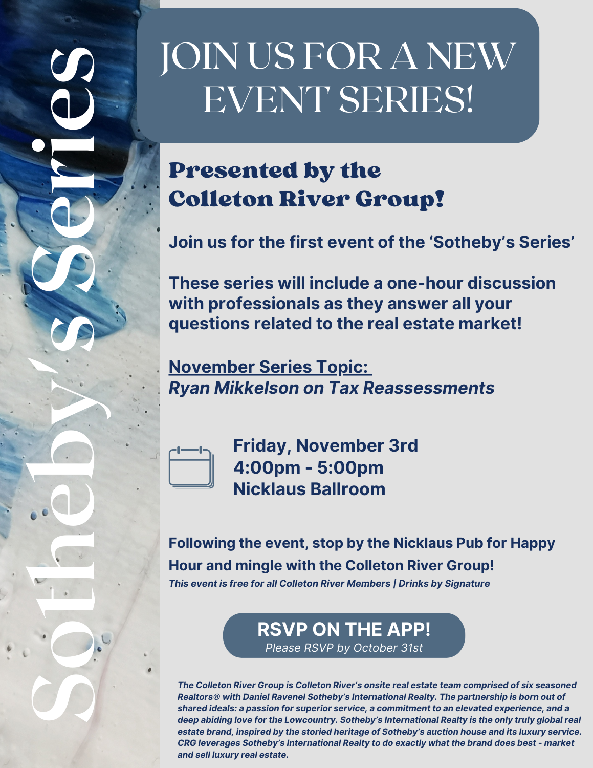 CRG - Daniel Ravenel Sotheby’s International Realty - October 6, 2023