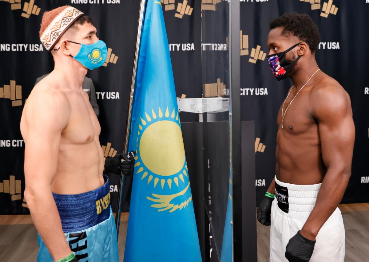 Junior Middleweight Charles Conwell and Heavyweight Stephan Shaw Weigh ...