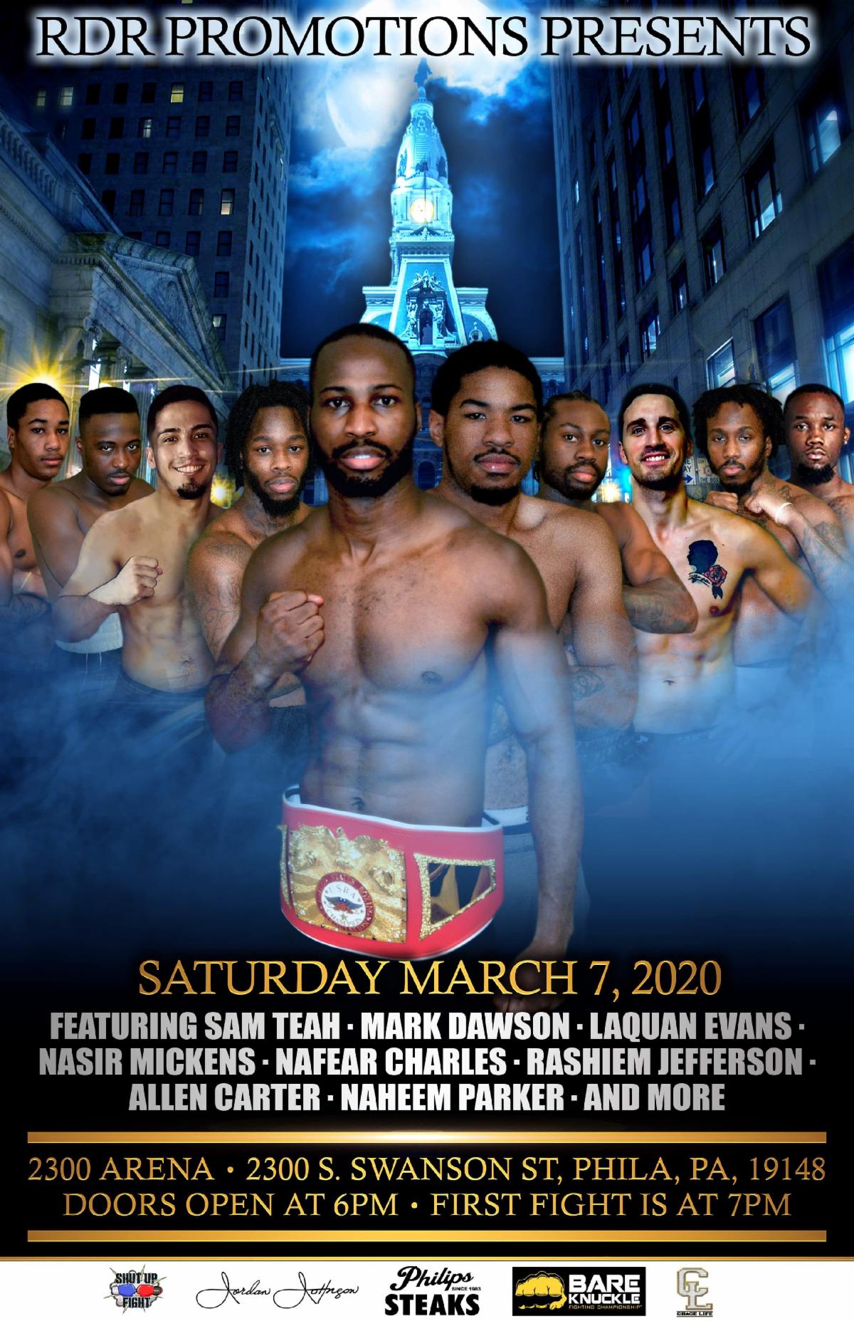 Samuel Teah looks to Continue Winning Ways on Saturday Night at 2300 ...