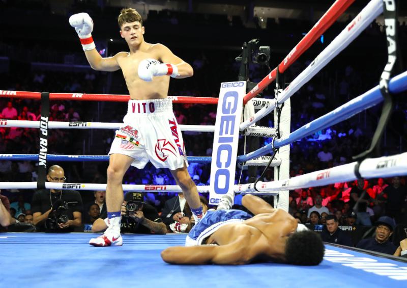 New Jersey's Youngest Pro Boxer Ever, Vito Mielnicki Jr., Wins Debut in ...