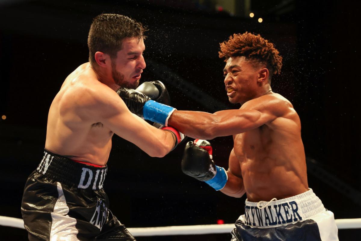 Heralded Prospect Jalen Walker in Action on Saturday night in Miami