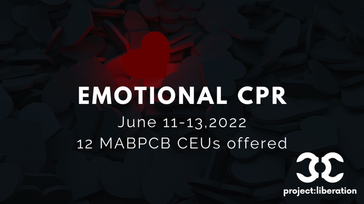 June 2022 CPRS & Peer Training Schedule from project: liberation