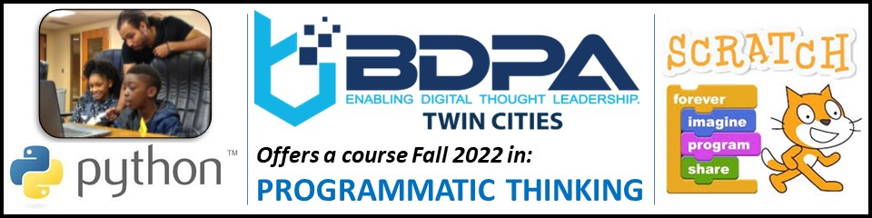 Register NOW! Programmatic Thinking - 2022 Fall Session - Saturdays