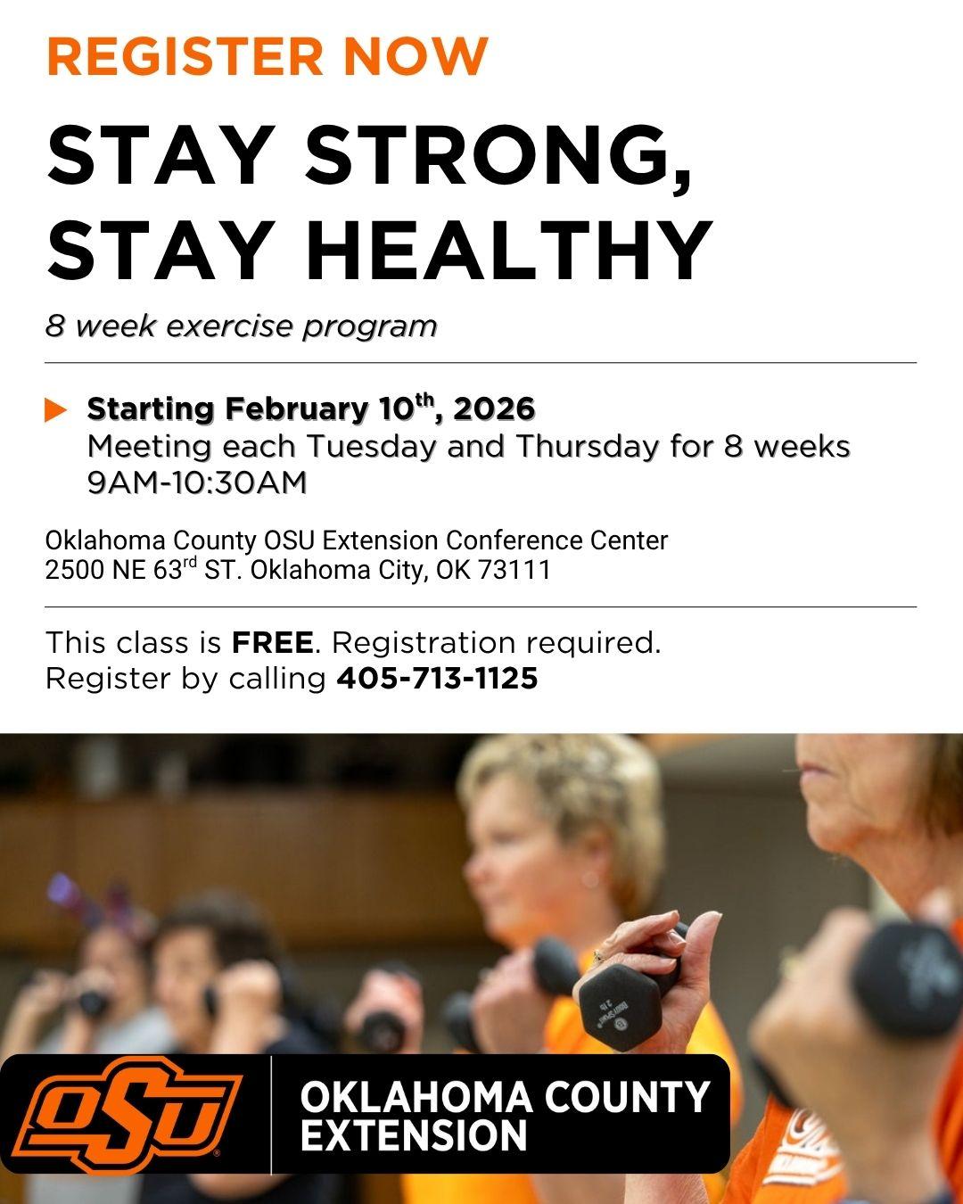 OSU Extension Program Schedule