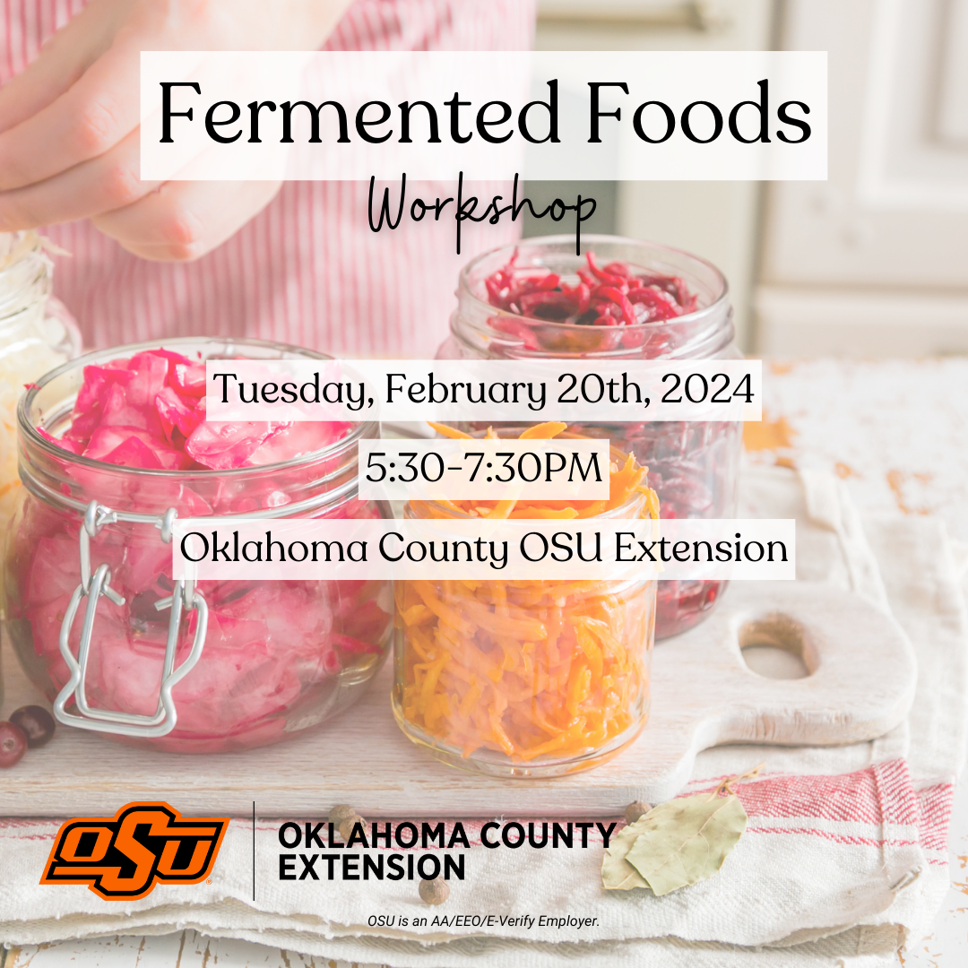 OK County OSU Extension Program Schedule