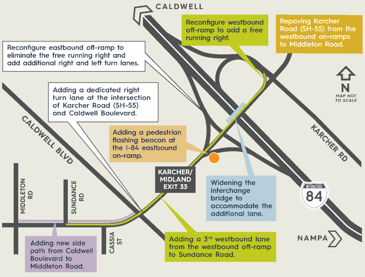 SH-55, Farmway to Middleton Project Update | February 2024