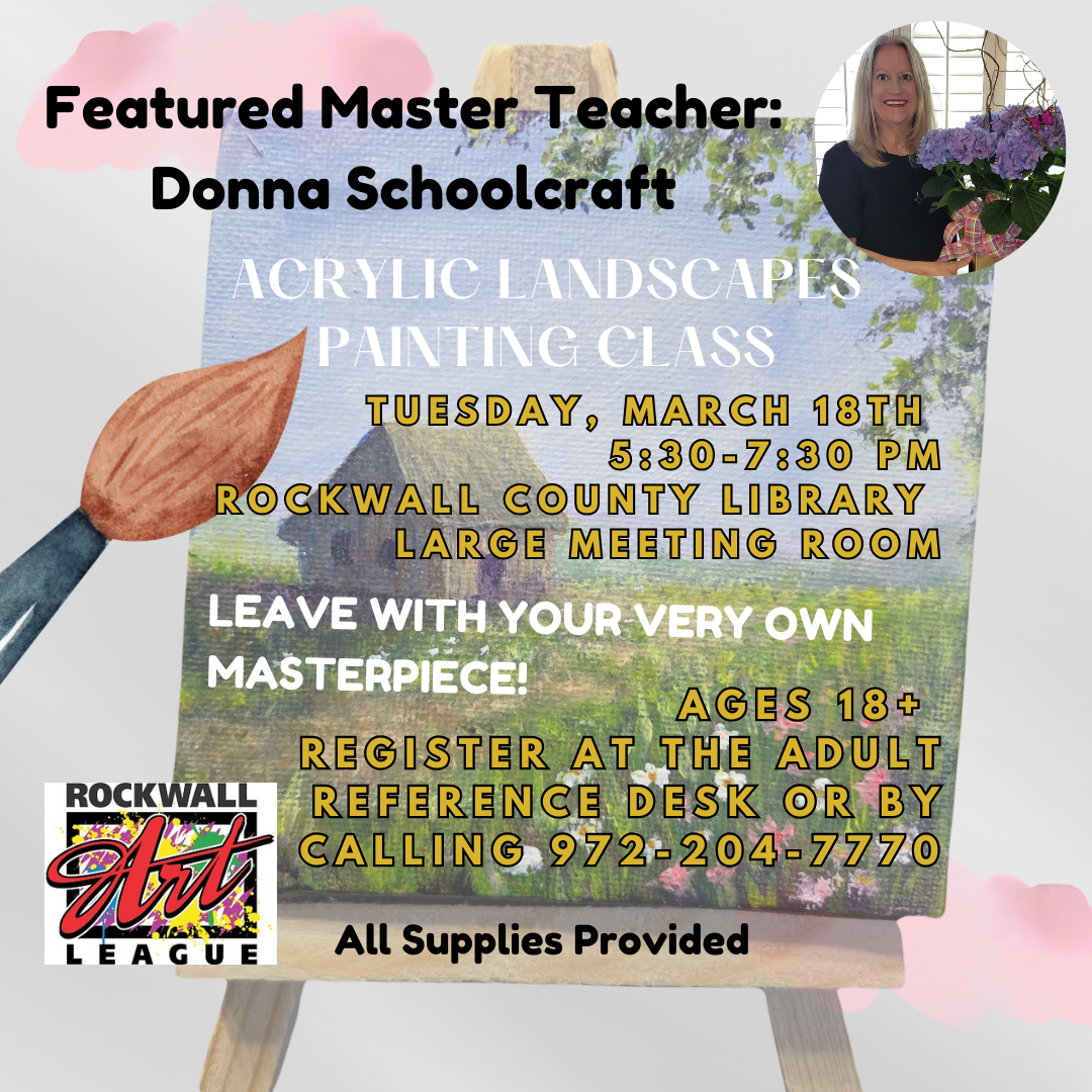 March 2025 at Rockwall County Library