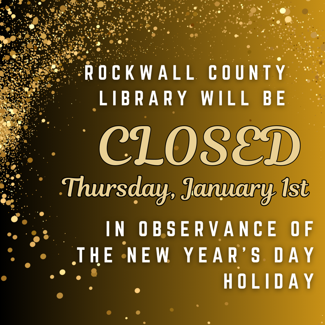 December 2025 at Rockwall County Library