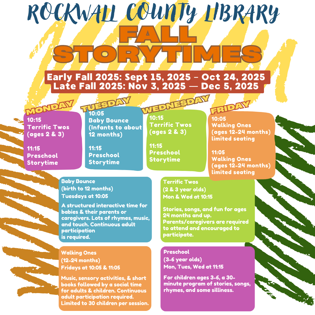August 2025 at Rockwall County Library