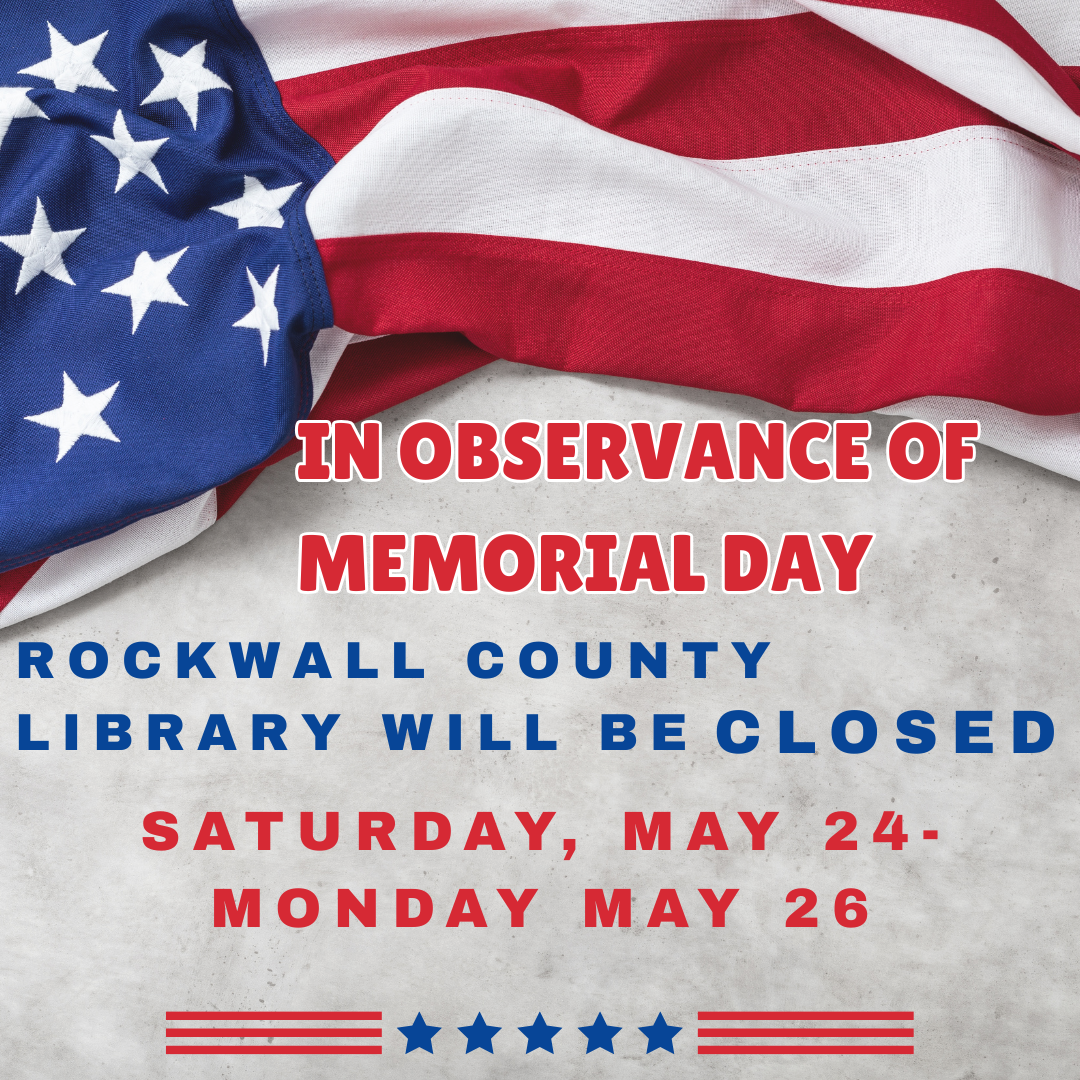 May 2025 at Rockwall County Library