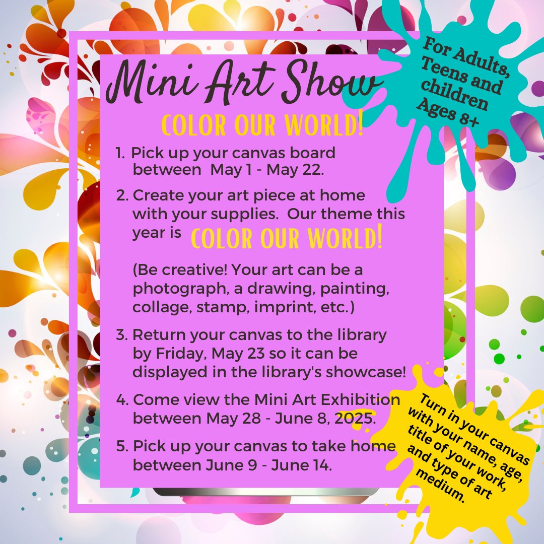 May 2025 at Rockwall County Library