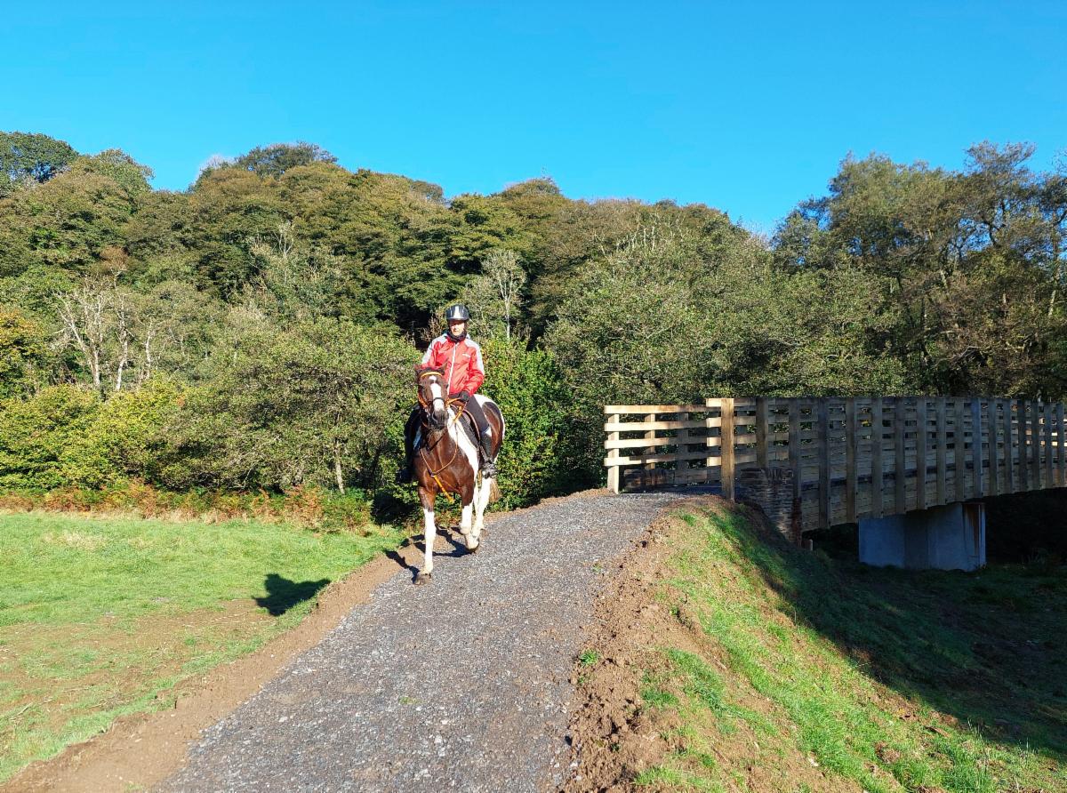 Great Bradley Bridge opens on Exmoor Day