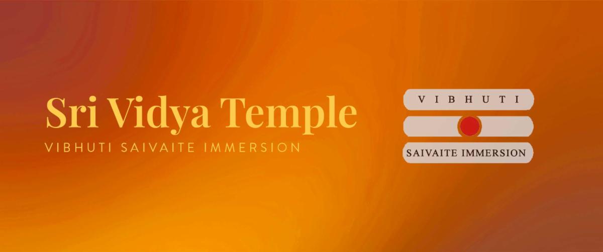 Save the Date: Vibhuti Saivaite Immersion 2026