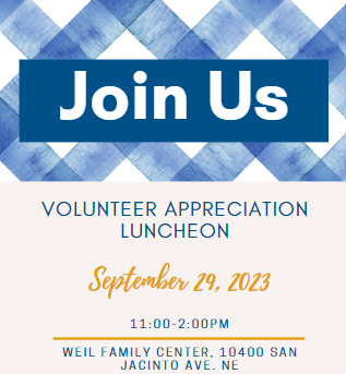 Volunteer Newsletter! Correction!