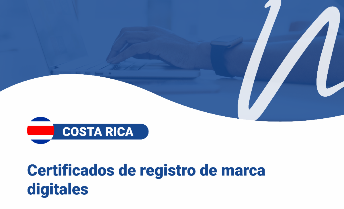 Costa Rica - Certificados de registro de marca digitales