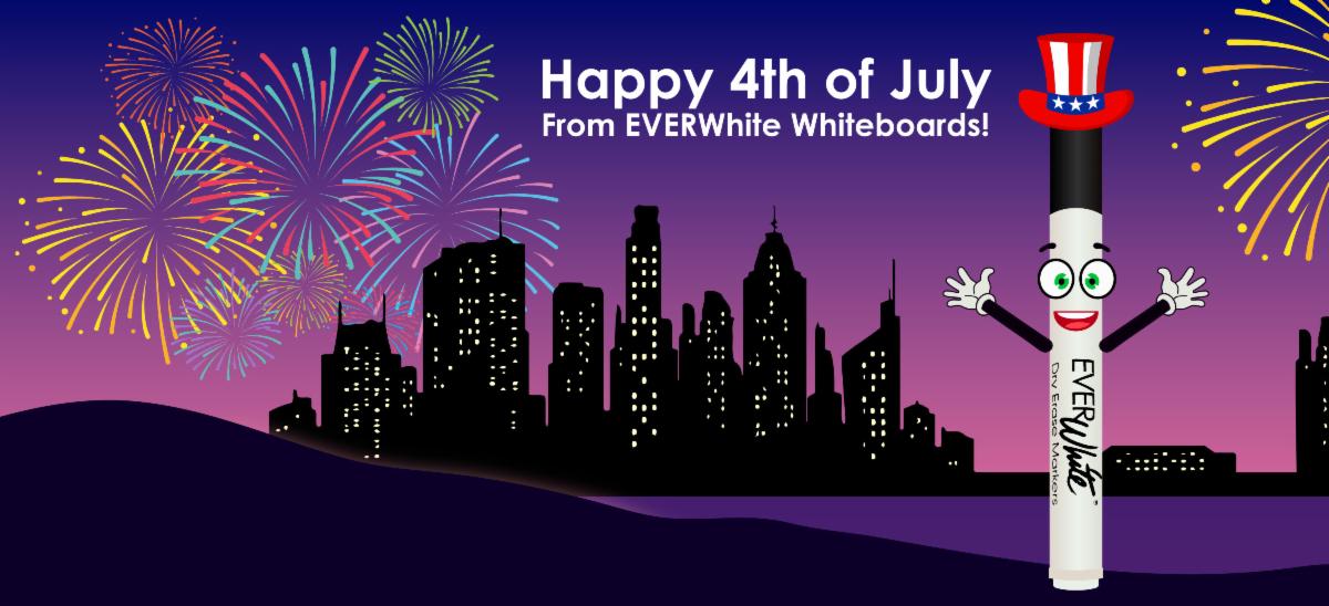 Happy 4th of July from EVERWhite Whiteboards!