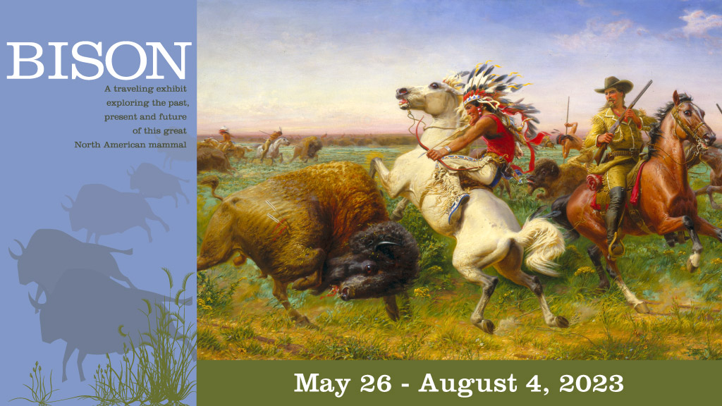 , you're invited to the VIP pop-up of our "Bison" traveling exhibit!