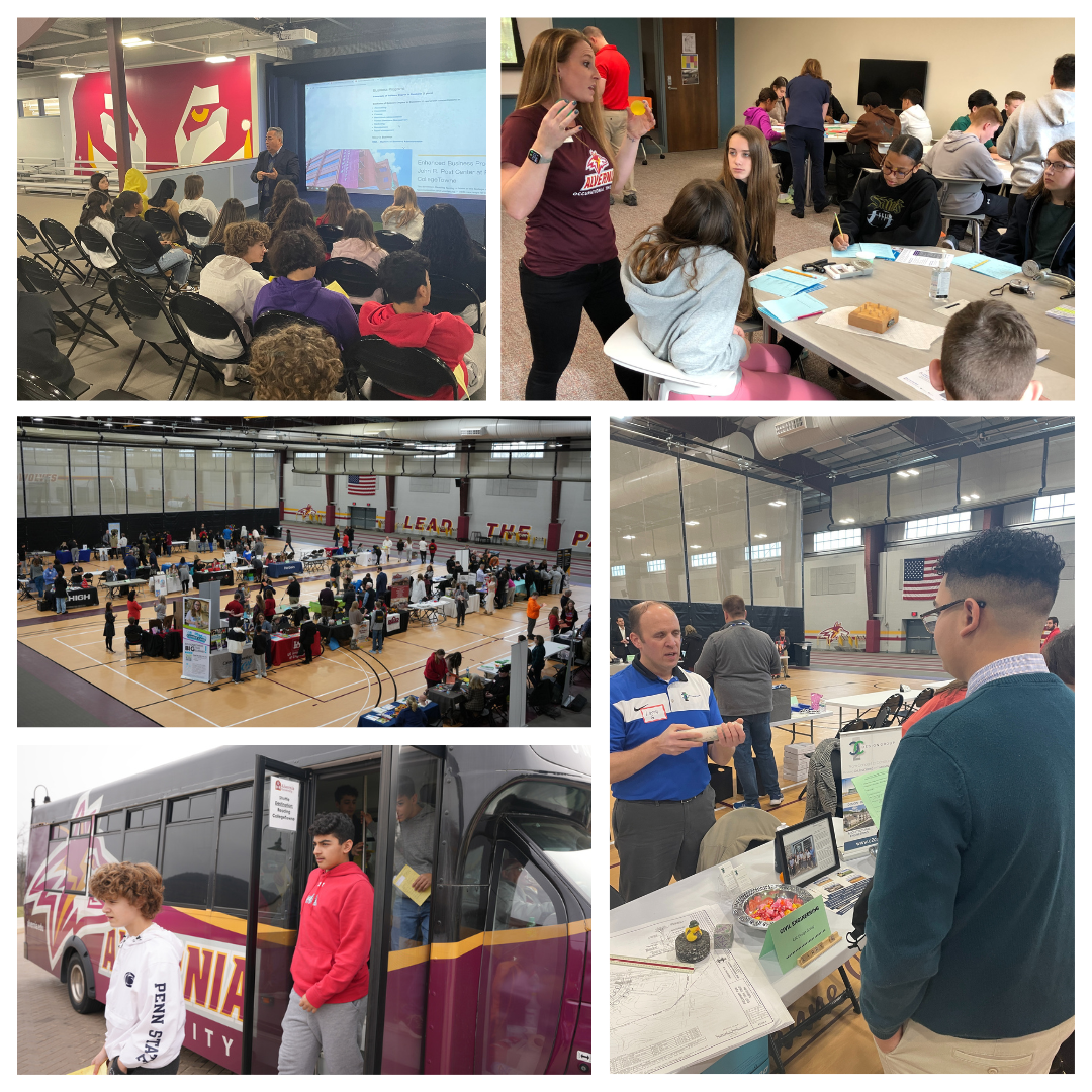 Wilson Middle School Career Fair Is a HUGE Success!