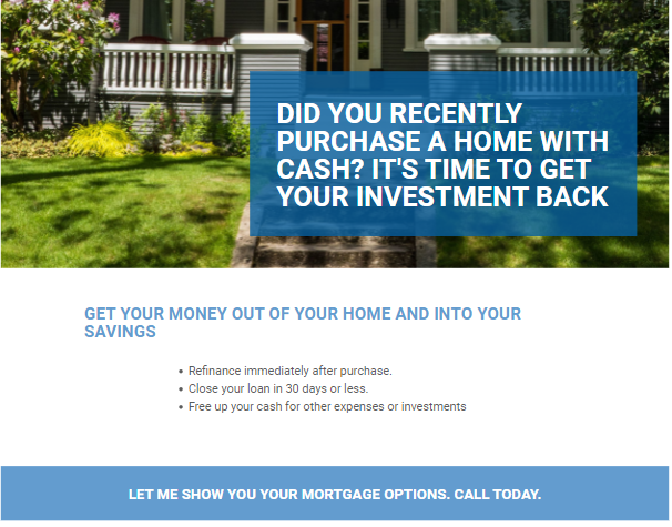 GET YOUR CASH BACK