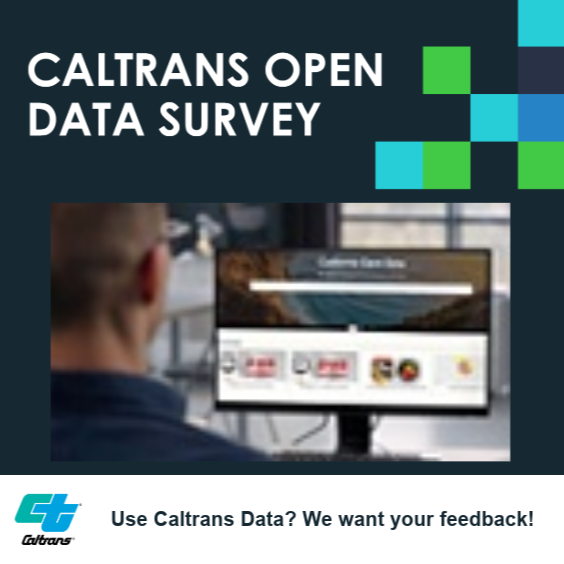 Help Shape Caltrans Data: Quick Survey Inside!
