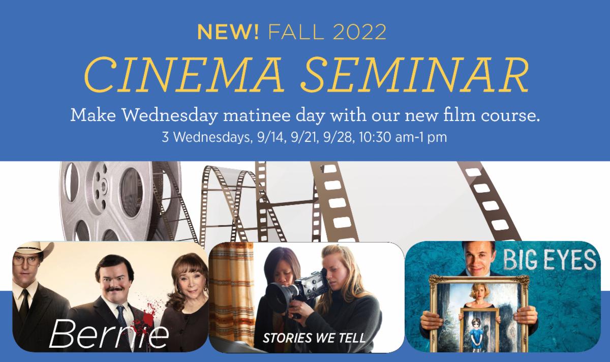New Cinema Seminar starts Wednesday!