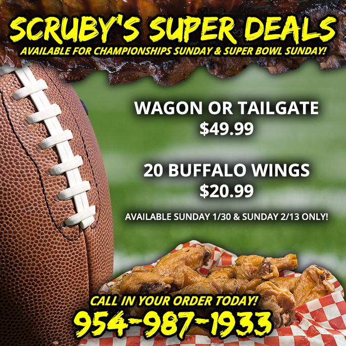 Reminder: Super Deals from Scruby's!