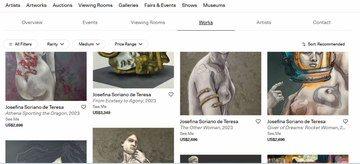 ARTSY Exclusive: There’s more than one way to be in an exhibition!